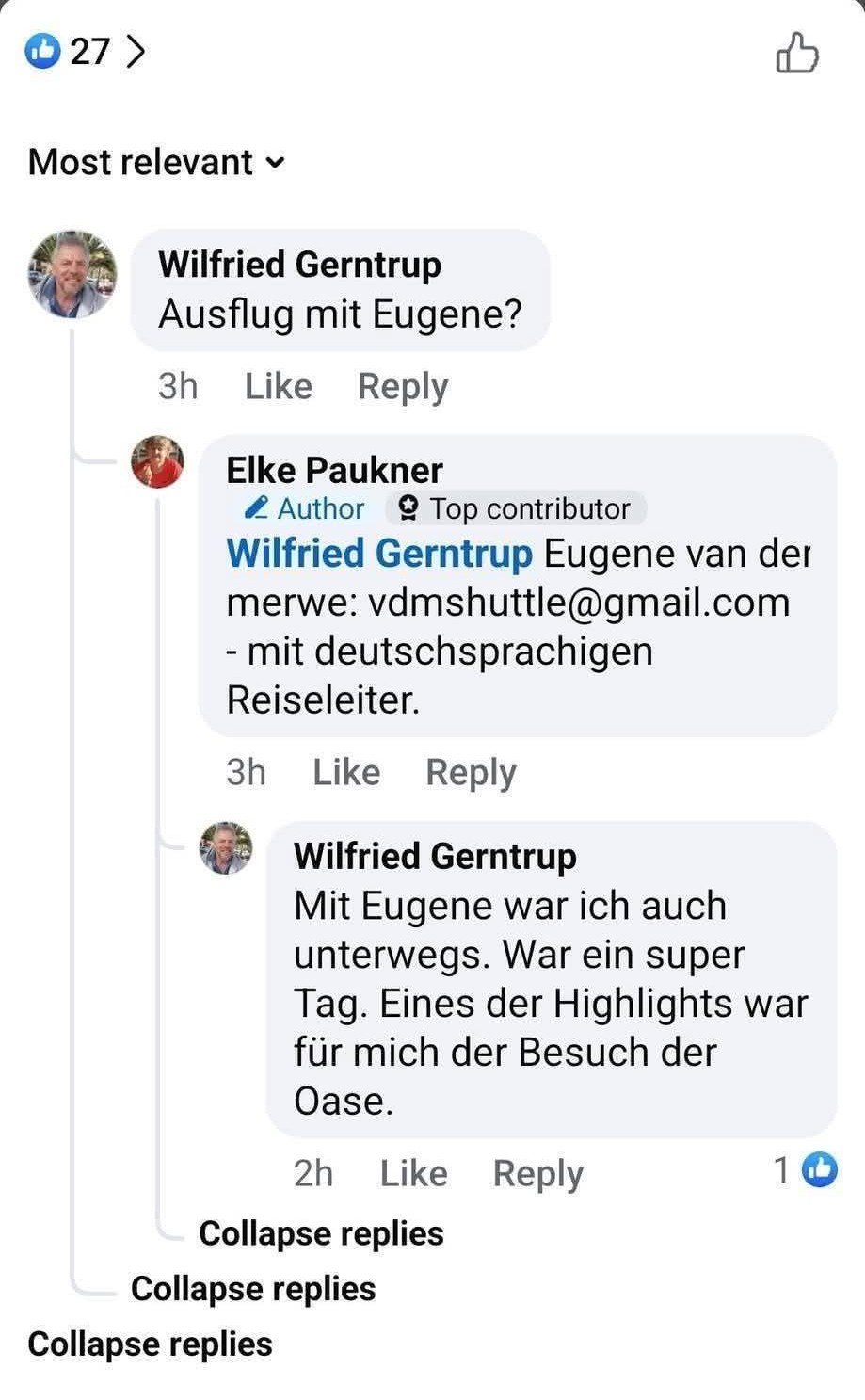 Eugene Tours and Transfers - Namibia